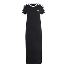 adidas originals Kleid '3 STRIPES DRESS' Damen Gr&ouml;&szlig;e 42 schwarz / wei&szlig; Winterkleid