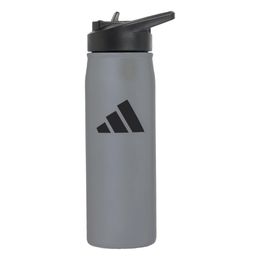 adidas Performance Trinkflasche 'Metal Bottle Screw Top 0.6' Herren Gr&ouml;&szlig;e XS/XL grau / schwarz