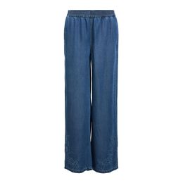 Object Hose 'OBJFrame' Damen Gr&ouml;&szlig;e 44 blue denim