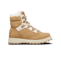 Roxy Damen Stiefel "Bradie", Gr. 8,5, wei&szlig;, Obermaterial: 98% Leder / 2% Metall, Futter: 100% Polyester, Laufsohle: 100% Gummi., Schuhe