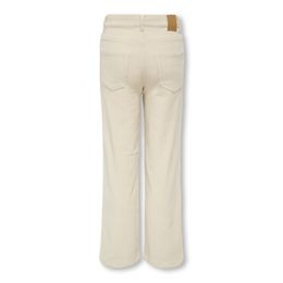KIDS Only Kinder Cordhose "KOGHOPE GLOBAL EX HW WIDE CORD PNT NOOS"birch, Gr. 140, unifarben, Cord, Obermaterial: 98% Baumwolle, 2% Elasthan, Hosen