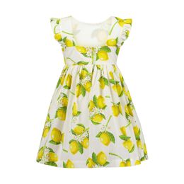 Blue Seven M&auml;dchen Sommerkleid "Kleid"0001, wei&szlig;, Gr. 104, 100% Baumwolle, Kleider