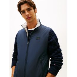 Tommy Hilfiger Herren Wendeweste "LW REVERSIBLE"desert sky, Gr. L, Web, Obermaterial: 100% Polyester, Westen, von beiden Seiten tragbar, Stehkragen,