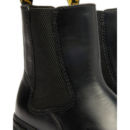 Dr. Martens Damen Chelseaboots "Alderstone", Gr. 43, schwarz, Leder, Basic, Schuhe, Stiefelette, Boots mit Blockabsatz