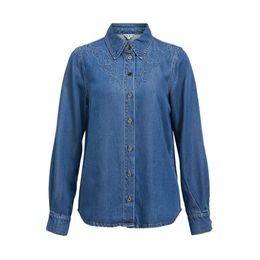 Object Bluse 'OBJFrame' Damen Gr&ouml;&szlig;e XL blau