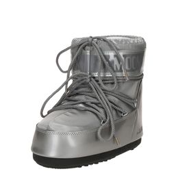 Moon Boot Snowboots Damen Gr&ouml;&szlig;e 36/38 dunkelgrau / silber Winterschuhe