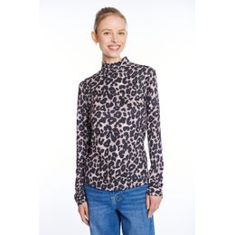 Haily's HAILY&rsquo;S Damen Stehkragenshirt "LS P TP Ki44mmy"7861 leo, Gr. M, Jersey, Obermaterial: 92% Polyester, 8% Elasthan, Shirts