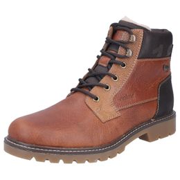 Rieker Herren Winterstiefelette, Gr. 41, braun, Leder, Lederimitat, Schuhe, Winterboots mit TEX - "150 Jahre Rieker" Jubil&auml;umsartikel