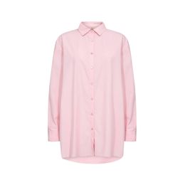Blusentop soyaconcept "Soya Concept Shirt SC-NETTI 52", Damen, Gr. L, rosa (4120 rose), Obermaterial: 53% Polyester, 47% Baumwolle, Blusen Blusentop