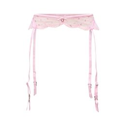 Hunkem&ouml;ller Hunkem&ouml;ller Strumpfhalter 'Cordelie' Damen Gr&ouml;&szlig;e XS rosa