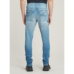 G-Star Raw G-STAR Herren Regular-fit-Jeans "D-Staq Slim Jeans"vintage alloy blau, Gr. 36, Obermaterial: 98% Baumwolle, 2% Elasthan, Jeans