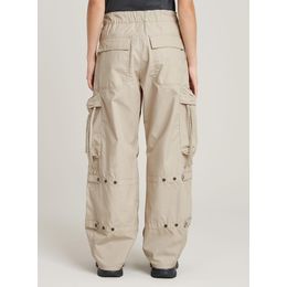 G-Star Raw G-STAR Damen Cargohose "Balloon Cargo High Waist Hose"dk brick, Gr. 32, Obermaterial: 100% Baumwolle, Hosen
