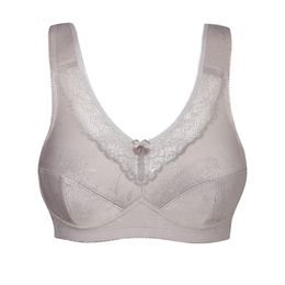 SuSa Damen Entlastungs-BH "Entlastungs BH ohne B&uuml;gel Basic", Gr. 95, lila, Stoff, Obermaterial: 55% Polyamid PA. 39% Baumwolle CO. 6% Elasthan EL.,