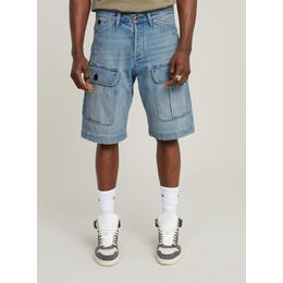 G-Star Raw G-STAR Herren Cargoshorts "Bend 3D Cargo Shorts"vintage mine dust, Gr. 30, Obermaterial: 30% Baumwolle, 20% Baumwolle, Hosen