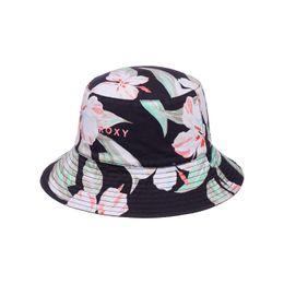 Roxy Damen Wendehut "Jasmine Paradise", schwarz, Gr. M, Baumwolle, H&uuml;te
