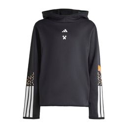 adidas Sportswear Sportsweatshirt 'Adidas x Minecraft' Jungen Gr&ouml;&szlig;e 140 oliv / orange / schwarz / wei&szlig;