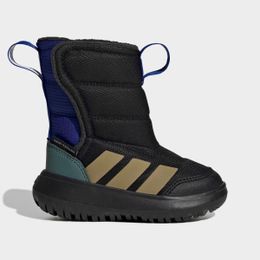 M&auml;dchen Sneaker "WINTERPLAY F&Uuml;R KINDER", adidas Sportswear, Gr. 23core schwarz, khaki, preloved teal, Textil, Schuhe, f&uuml;r Kinder