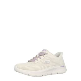Skechers Sneaker 'GO WALK FLEX - CARLA' Damen Gr&ouml;&szlig;e 42 lila / silber / offwhite