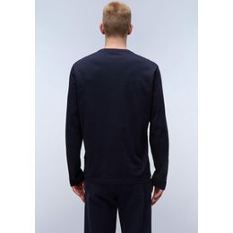 Napapijri Herren T-Shirt, blau, Gr. XXXL, unifarben, Obermaterial: 100% Baumwolle, Shirts, unifarbenes Design, aus Baumwolle, auch in gro&szlig;en Gr&ouml;&szlig;en
