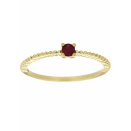 Firetti Damen Goldring "Schmuck Geschenk Gold 333 Damenring Goldring Edelstein Farbstein", 17, Gelbgold 333, bunt, Gelbgold 333, Fingerringe, mit
