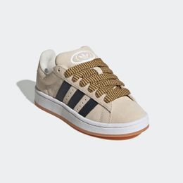 Damen Sneaker "CAMPUS 00S KIDS", adidas originals, Gr. 35,5, wei&szlig;, Leder, Synthetik, Schuhe, f&uuml;r Kinder & Jugendliche