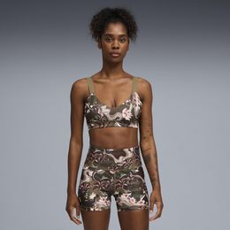 Puma Damen Sport-BH "Puma League Sport-BH Damen", Gr. M, bunt, Obermaterial: 15% Elasthan, 85% Polyester. Futter: 6% Elasthan, 94% Polyester. Tr&auml;ger: