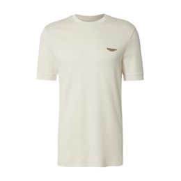 BOSS T-Shirt 'C-Thompson 242_AM' Herren Gr&ouml;&szlig;e S wollwei&szlig;