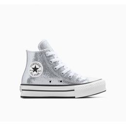 Converse Damen Sneaker "CHUCK TAYLOR ALL STAR EVA LIFT", Gr. 30silber, wei&szlig;, barely grau, Textil, Schuhe