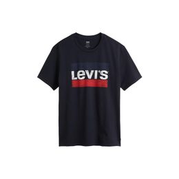 Levi's LEVI'S Herren T-Shirt "T-Shirt Sportswear Logo Graphic Tee 1er Pack", schwarz, Gr. L, Obermaterial: 100% Baumwolle CO., Shirts