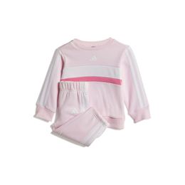 adidas Sportswear Trainingsanzug 'Seasonal Essentials Tiberio' Jungen Gr&ouml;&szlig;e 80 pink / rosa / wei&szlig;