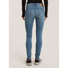 G-Star Raw G-STAR Damen 5-Pocket-Jeans "Lhana Skinny Jeans", blau, Gr. 25, Obermaterial: 65% Baumwolle, 27% Baumwolle, 6% Elastomultiester, 2% Elasthan, Jeans