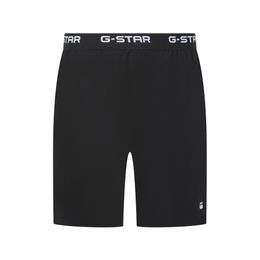 G-Star Raw G-STAR Herren Pyjama "SLATE, T-SHIRT & SHORTS", Gr. XLschwarz, Jersey, Obermaterial: 95% Baumwolle, 5% Elasthan, unifarben, Homewear-Sets, Regular