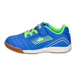 Lico Kinder Hallenschuh "Sportschuh Chaska VS", Gr. 30, blau, Synthetik, Schuhe