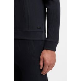 BOSS Herren Sweatshirt "Structure", Gr. XXLdunkelblau 403, Sweatware, Obermaterial: 60% Baumwolle, 40% Polyester, unifarben, Sweatshirts