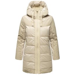 Navahoo Damen Steppjacke "Samtk&auml;tzchen", grau, Gr. XXL, Obermaterial 1: 100% Polyester; Obermaterial 2: 95% Polyester, 5% Elasthan; Futter: 100%