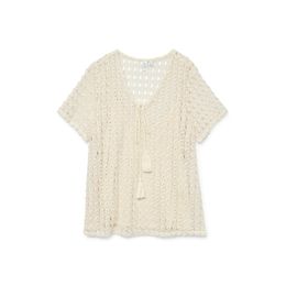 V&eacute;ro Moda Vero Moda Bluse 'VMDYLIE' Damen Gr&ouml;&szlig;e XL hellbeige