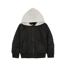 GAP Jacke Jungen Gr&ouml;&szlig;e 164/170 hellgrau / schwarz