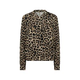 soyaconcept Damen Cardigan "Soya Concept Cardigan SC-FIONIA 4", braun, Gr. S, Obermaterial: 75% Lyocell, 20% Polyester, 5% Elasthan, Strickjacken