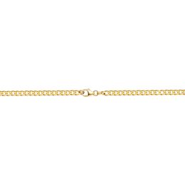 Firetti Damen Collierkettchen "Schmuck Geschenk Gold 333 u. 585 Armband Kette Panzerkette diamantiert", 21, Gelbgold 333, B: 3,2mm, gold, Gelbgold