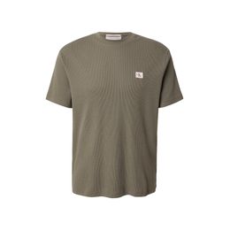 Calvin Klein Jeans T-Shirt Herren Gr&ouml;&szlig;e S dunkelbeige