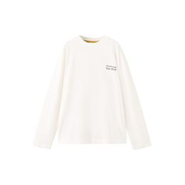 Mango Kids Shirt 'EROPE' Jungen Gr&ouml;&szlig;e 116 gelb / anthrazit / offwhite