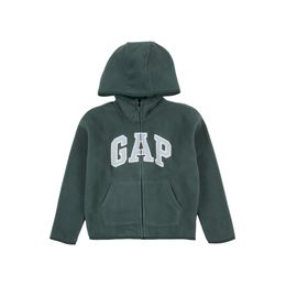 GAP Fleecejacke 'PRO' Jungen Gr&ouml;&szlig;e 116/122 taubenblau / dunkelgr&uuml;n / offwhite