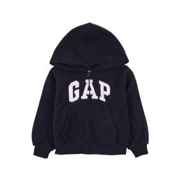 GAP Sweatjacke M&auml;dchen Gr&ouml;&szlig;e 104/110 navy / wei&szlig;