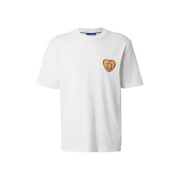 Hugo T-Shirt 'Nalentinio' Herren Gr&ouml;&szlig;e XXL blau / hellorange / wei&szlig;