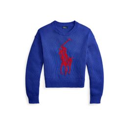 Polo Ralph Lauren Pullover Damen Gr&ouml;&szlig;e XXL royalblau / rot