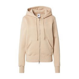 Nike Sportswear Sweatjacke 'PHNX FLC' Damen Gr&ouml;&szlig;e XL hellbraun