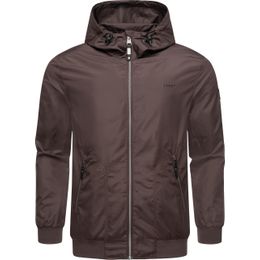 Ragwear Herren Outdoorjacke "Stewie II", braun, Gr. L, Obermaterial: 100% Polyester; Futter: 100% Polyester, Jacken, stylische Herren &Uuml;bergangsjacke