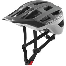 Cratoni Fahrradhelm "AllRace", 52/57 Kopfumfang: 52cm - 57cm, grau, Helme
