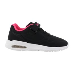 Kappa M&auml;dchen Sneaker "Mona", Gr. 35, schwarz, Synthetik, Schuhe