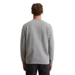 Marc O'Polo MARC O'POLO Herren Sweatshirt "regular fit aus weichem Bio-Baumwoll-Sweat", grau, Gr. S, Sweatware, Obermaterial: 100% Baumwolle, Sweatshirts,
